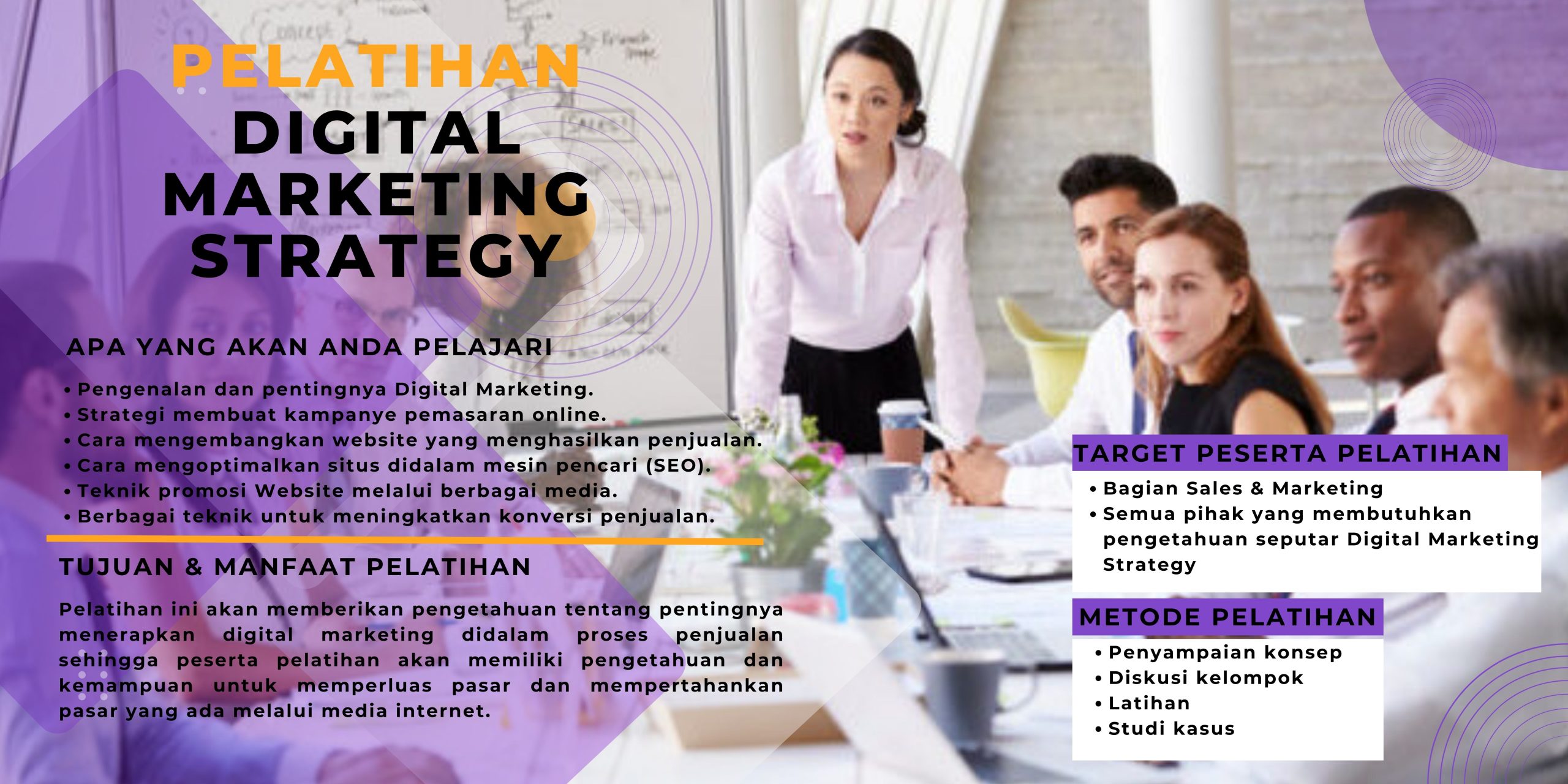 Pelatihan Digital Marketing Strategy 2025 Terbaik