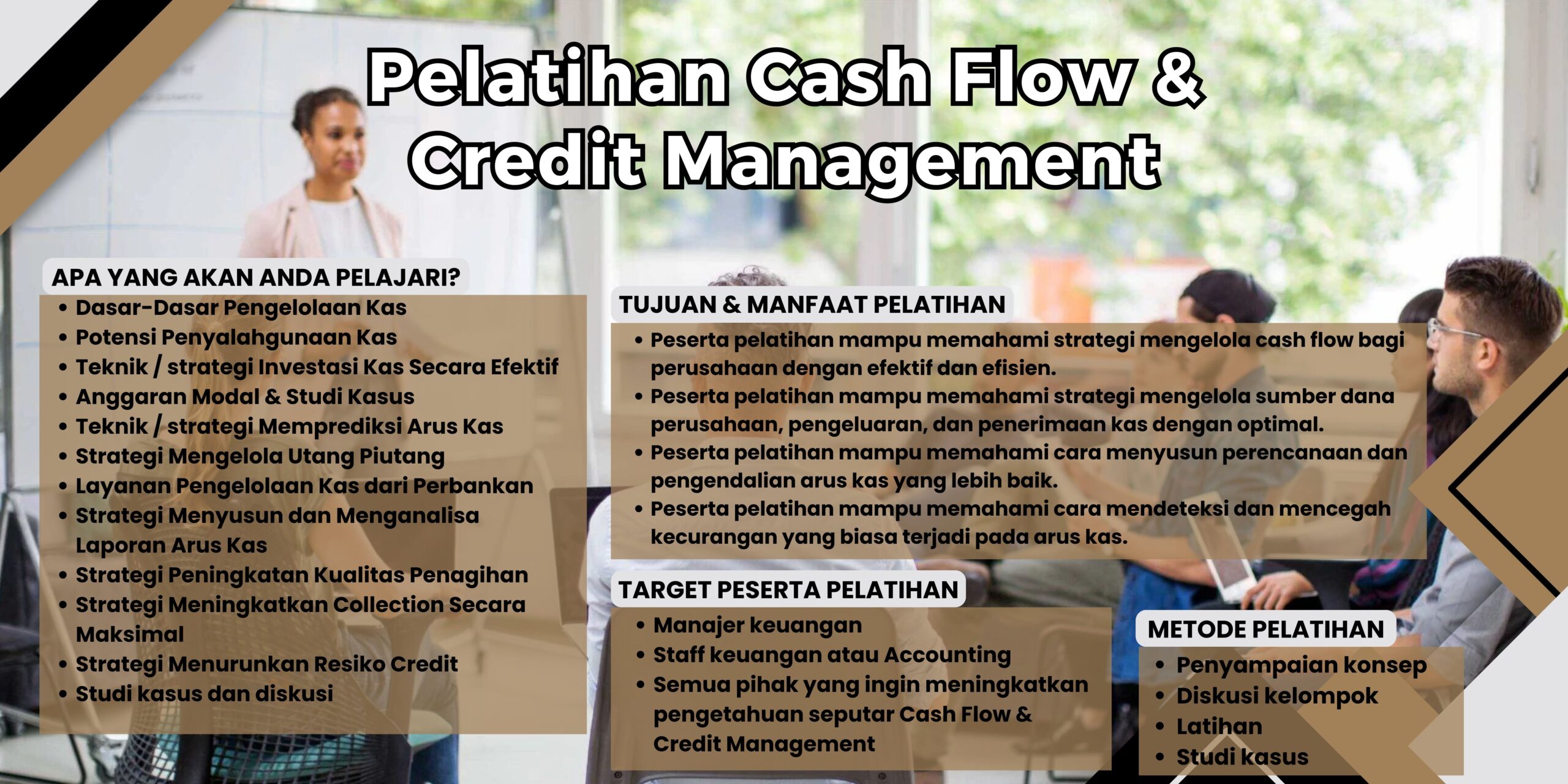 Pelatihan Cash Flow & Credit Management 2026 Terbaik