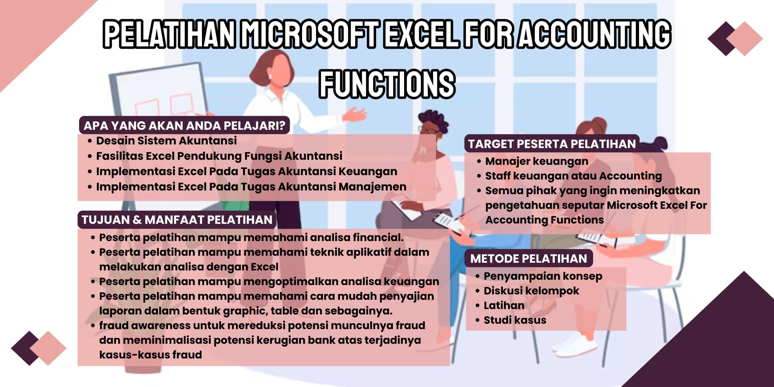 Pelatihan Microsoft Excel For Accounting Functions 2026 Terbaik